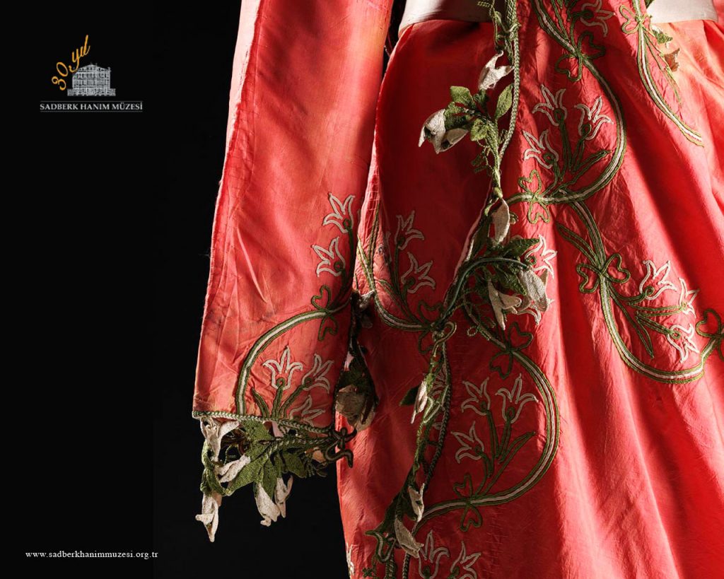 red entari detail - Kathryn Gauci